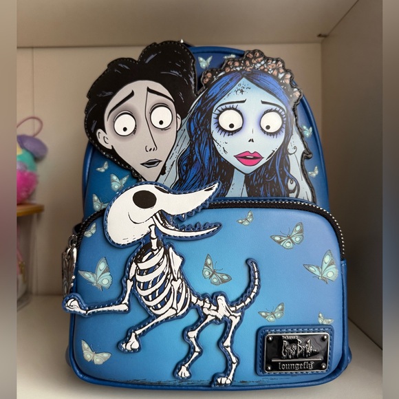 Loungefly | Bags | Loungefly Corpse Bride Blue Mini Backpack | Poshmark